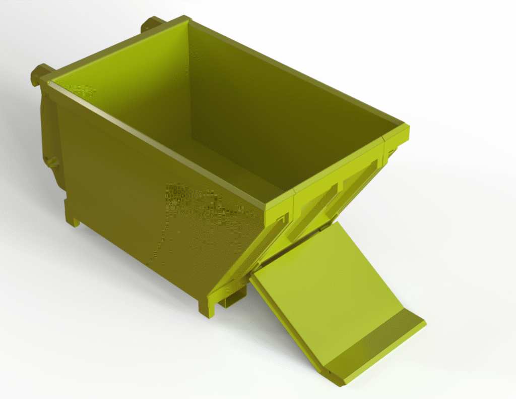 Mining Skip Bin 1.2m: E2275-0044 Safety Solution