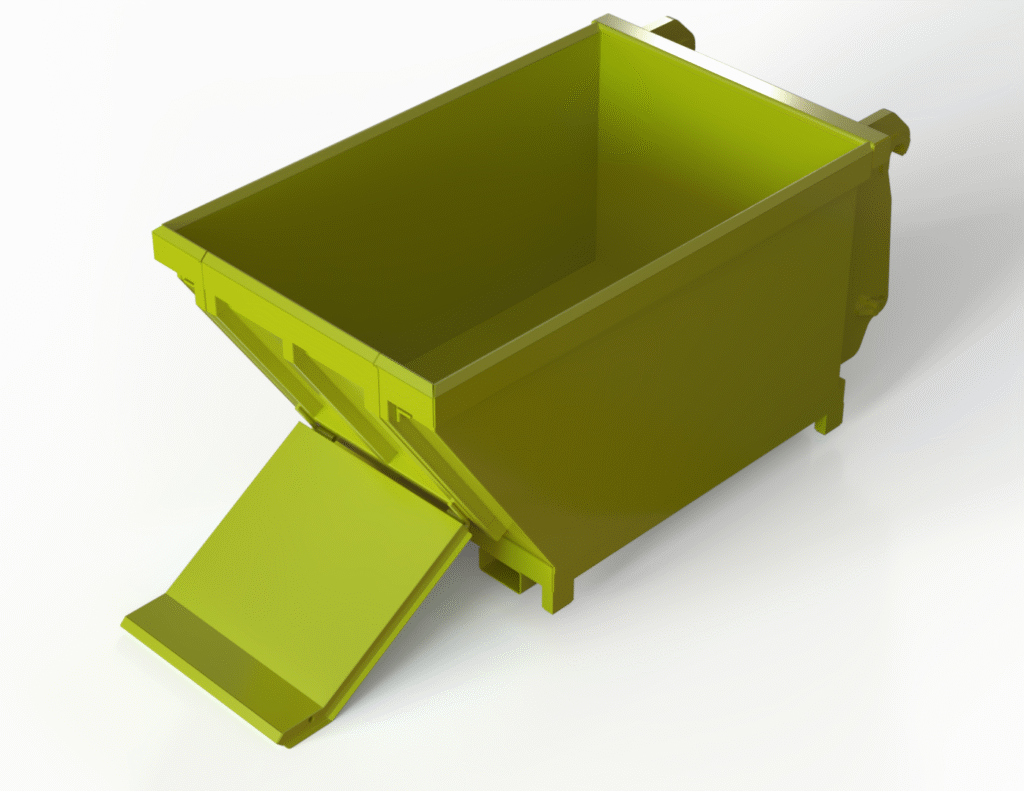 Mining Skip Bin 1.2m: E2275-0044 Safety Solution