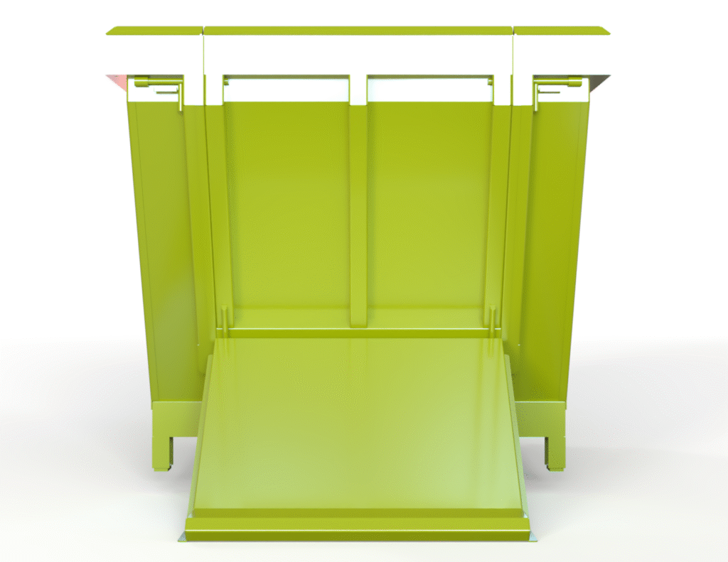 Mining Skip Bin 1.2m: E2275-0044 Safety Solution