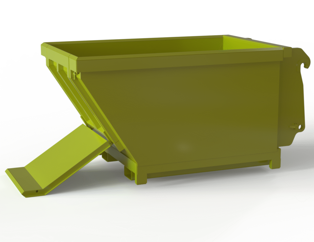 Mining Skip Bin 1.2m: E2275-0044 Safety Solution