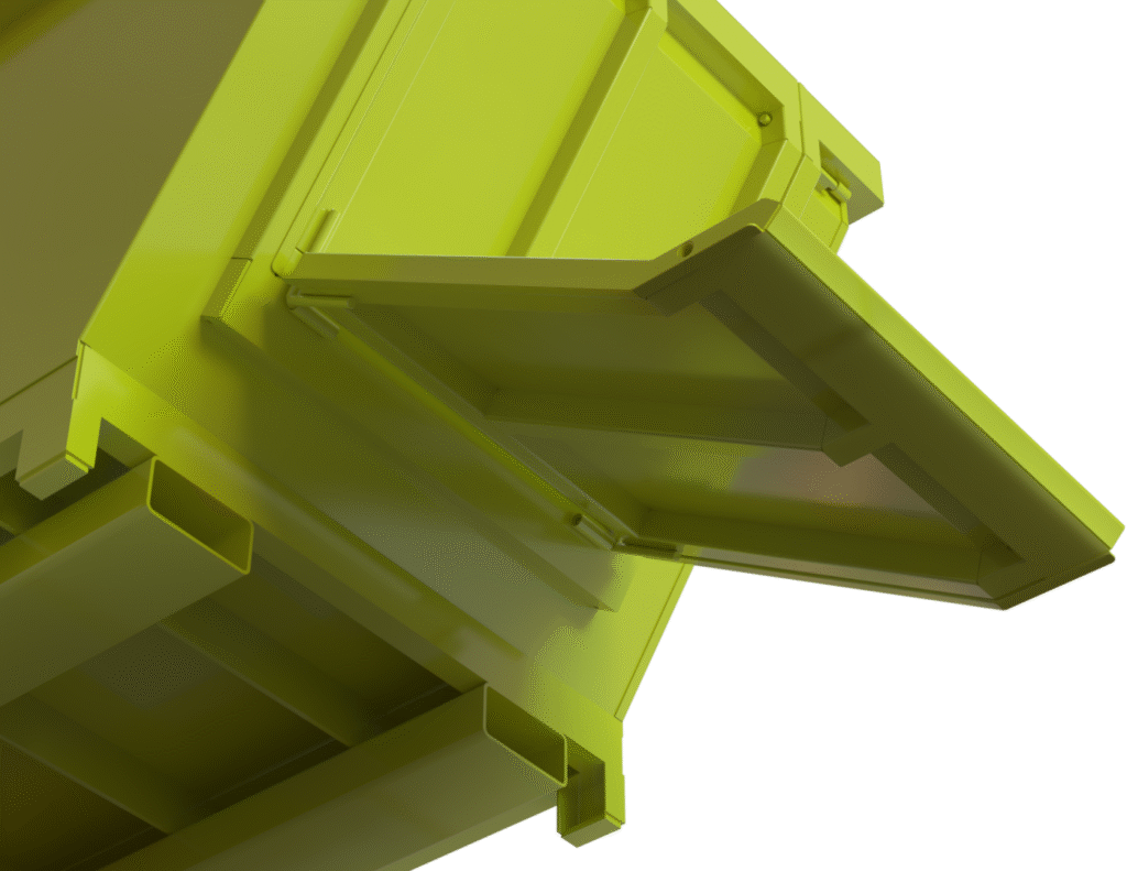 Mining Skip Bin 1.2m: E2275-0044 Safety Solution